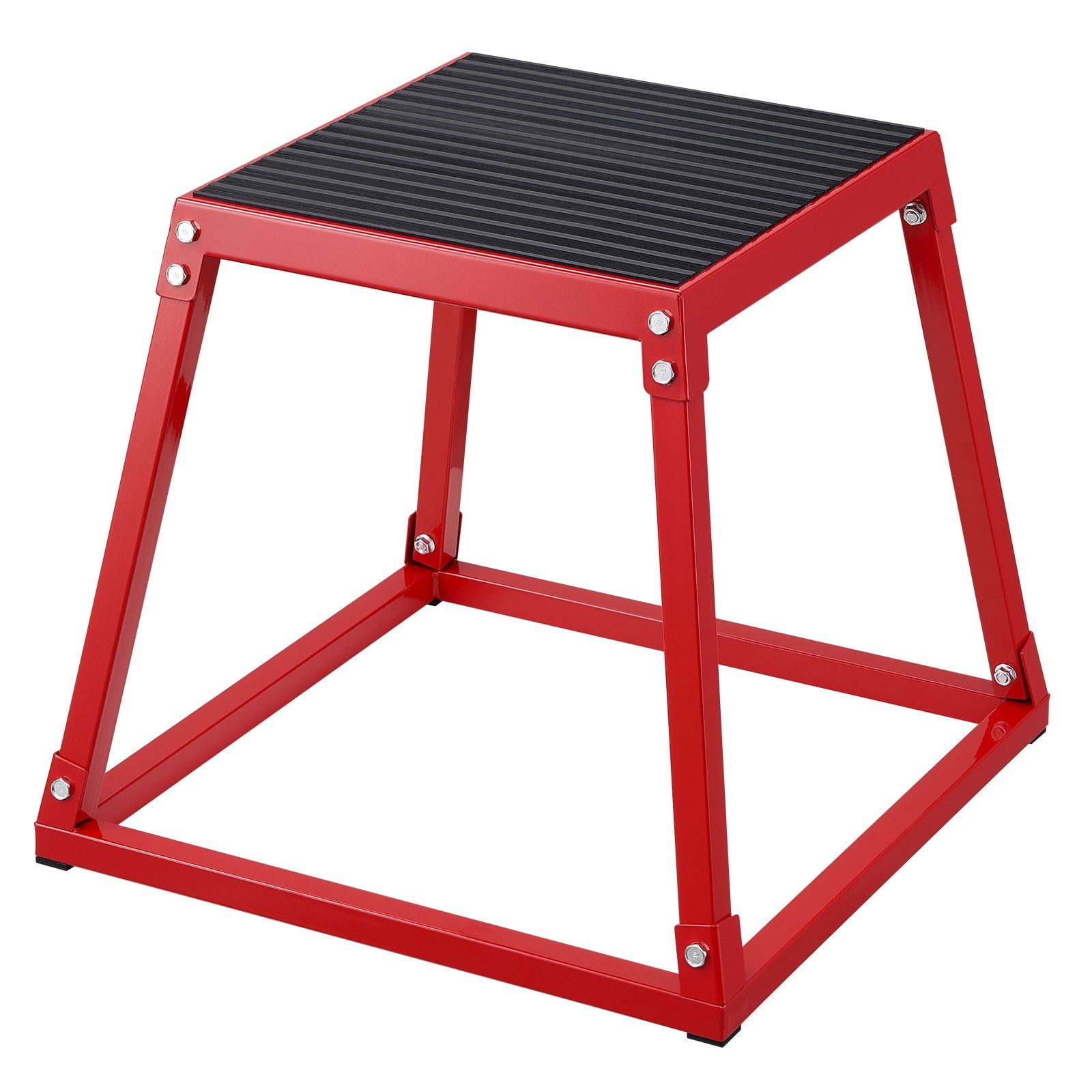 VEVOR Plyometric Jump Box, 18 Inch Plyo Box, Steel Plyometric Platform ...