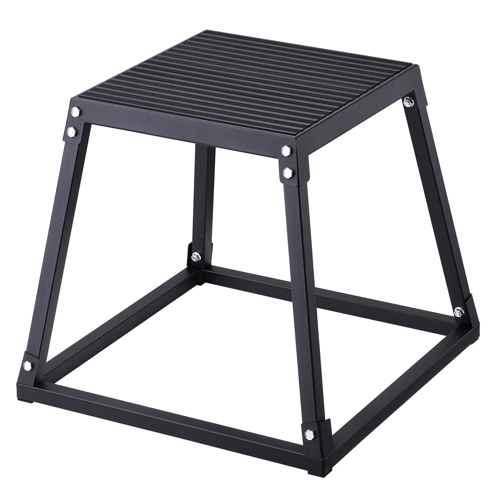 VEVOR Plyometric Jump Box, 18 Inch Plyo Box, Steel Plyometric Platform ...