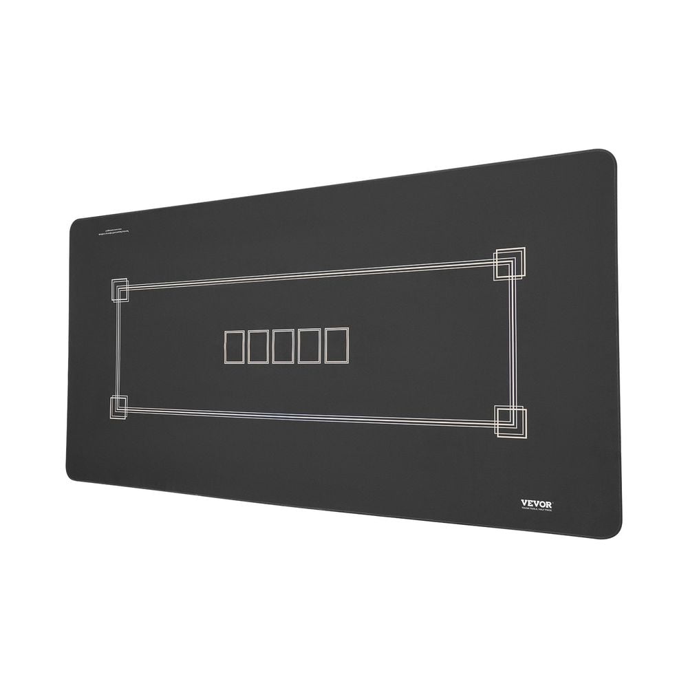 VEVOR Poker Table Top 70 x 35 Inch Poker Mat 6-8 Players Foldable with ...