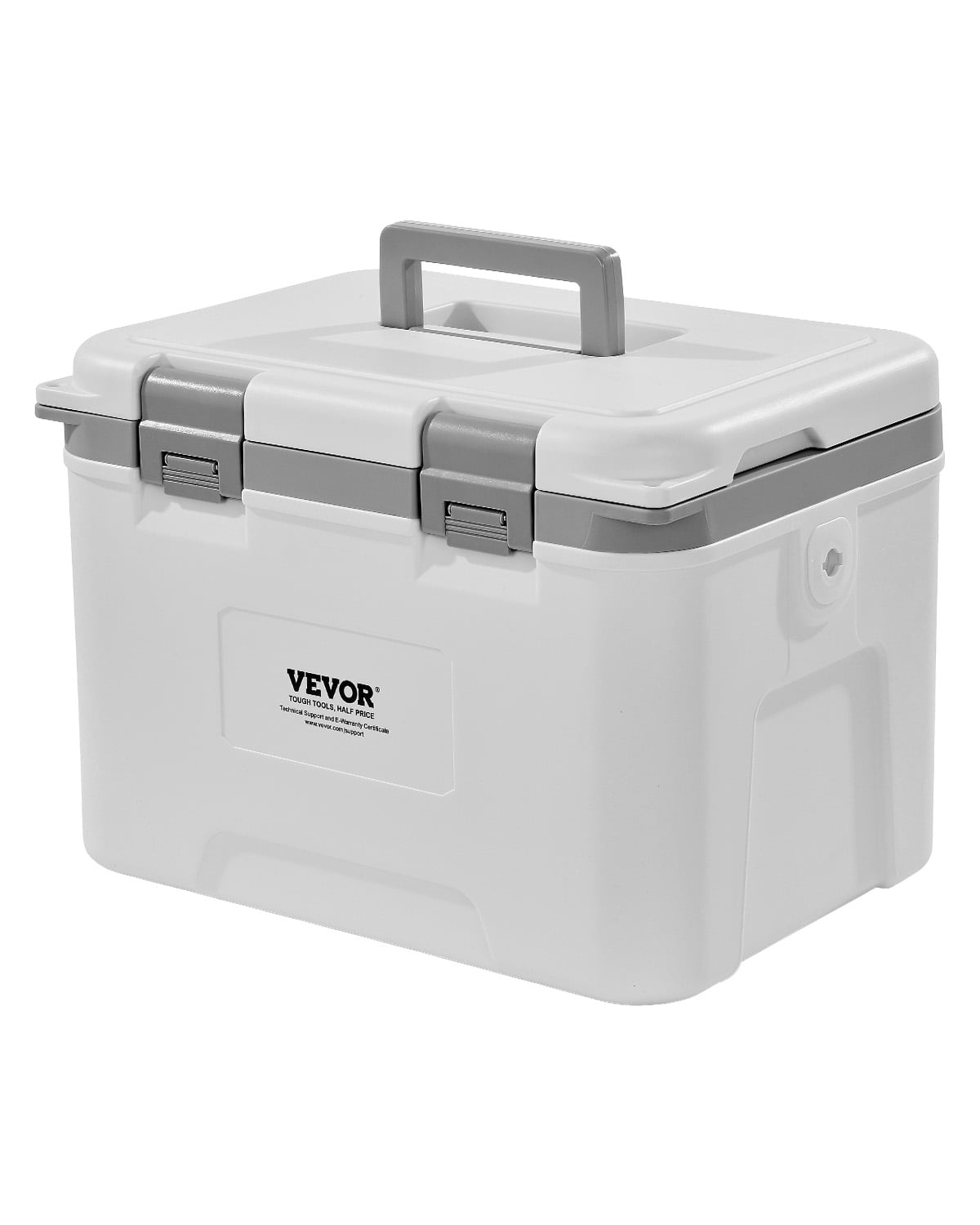 VEVOR Portable Cooler, 21 QT Hard Cooler with Ice Retention, Heavy-Duty ...