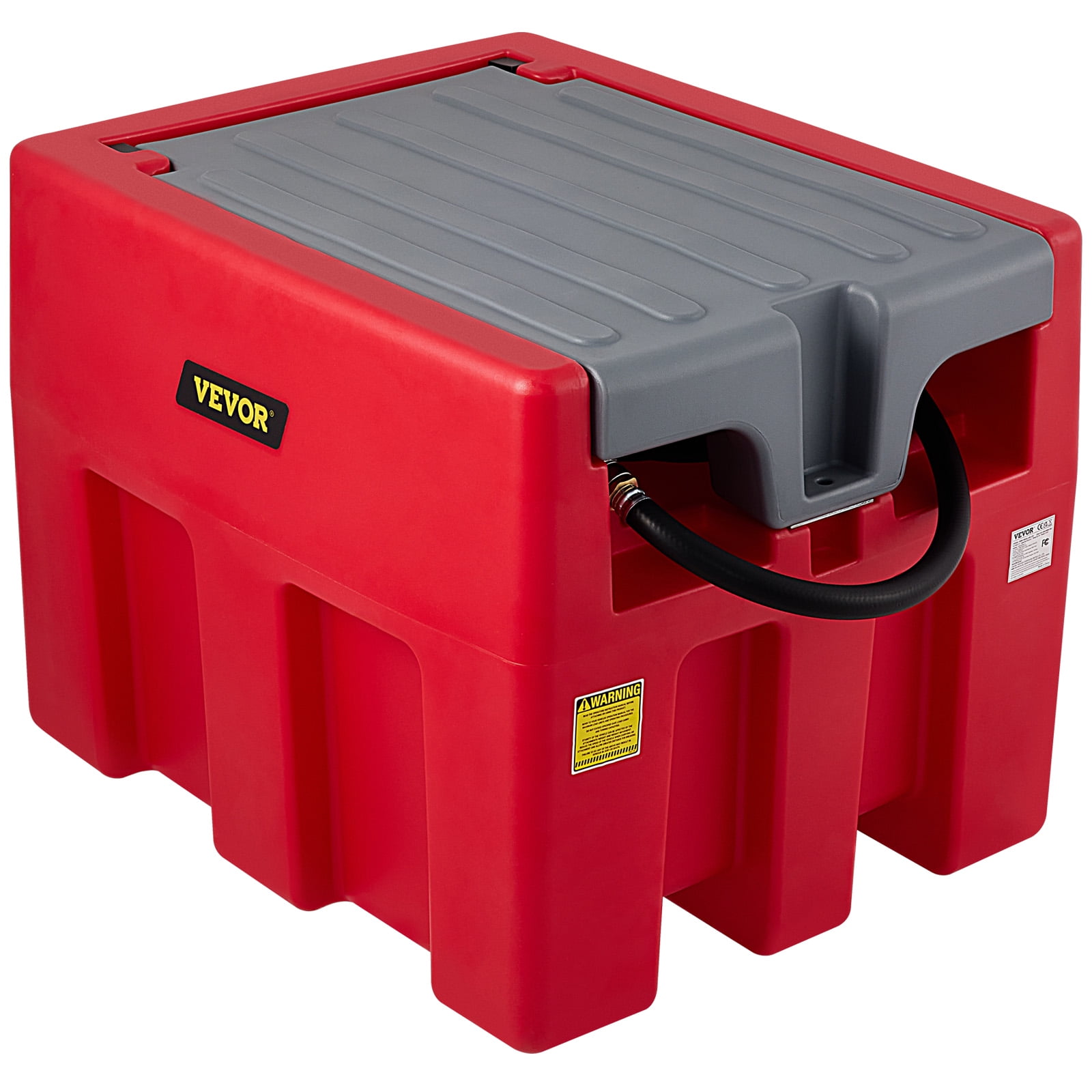 VEVOR Portable Diesel Tank, 58 Gallon Capacity & 10 GPM Flow Rate ...