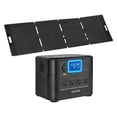 VEVOR Portable Power Station with 200W Solar Panel, 1200W Solar ...