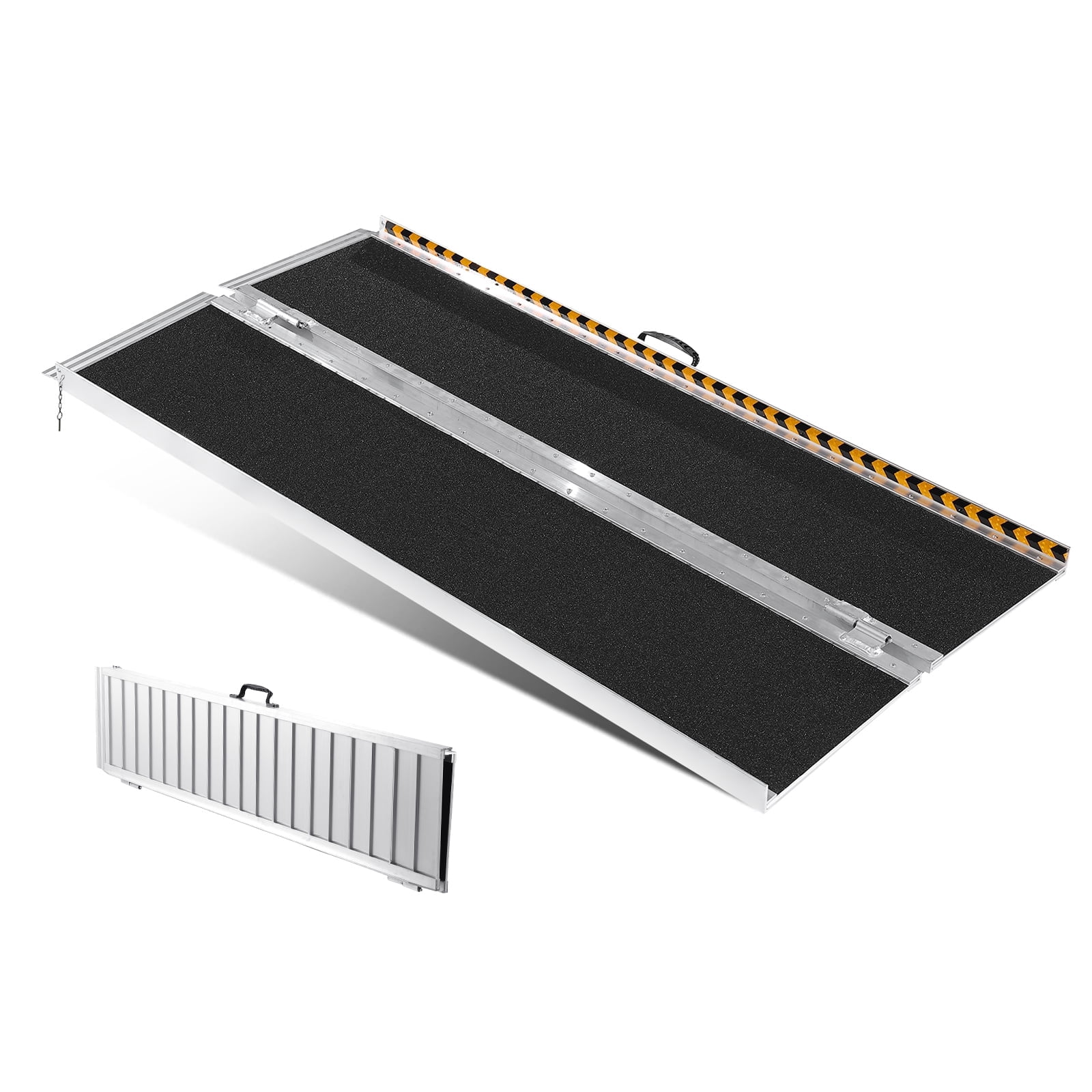 VEVOR Portable Wheelchair Ramp, 6 ft 800 lbs Capacity, Non-Slip ...
