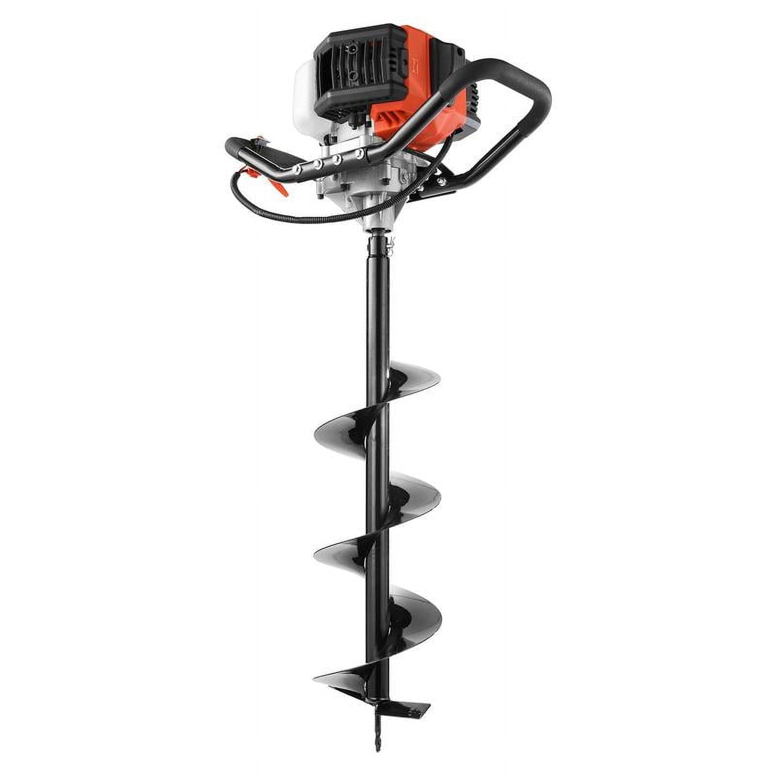 VEVOR Post Hole Digger, 43cc 1250W Auger Post Hole digger, Gas Powered ...