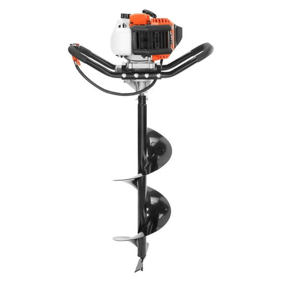 VEVOR Post Hole Digger, 52cc 1450W Auger Post Hole digger, Gas Powered ...