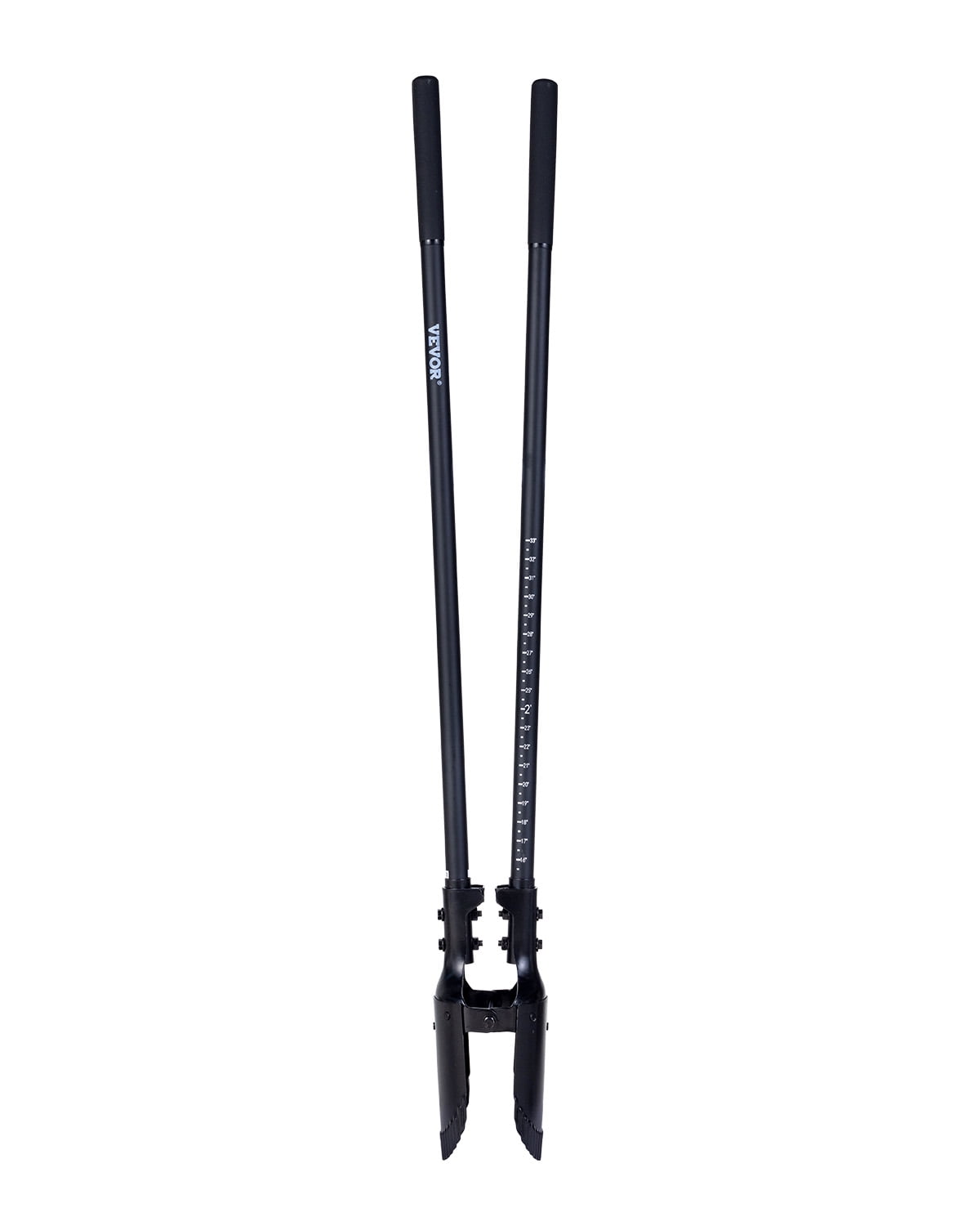 VEVOR Post Hole Digger, Heavy Duty Post Hole Digger with Fiberglass ...