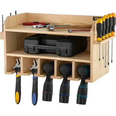 ULIBERMAGNET Magnetic Power Tool Organizer, Utility Storage Rack Shelf ...