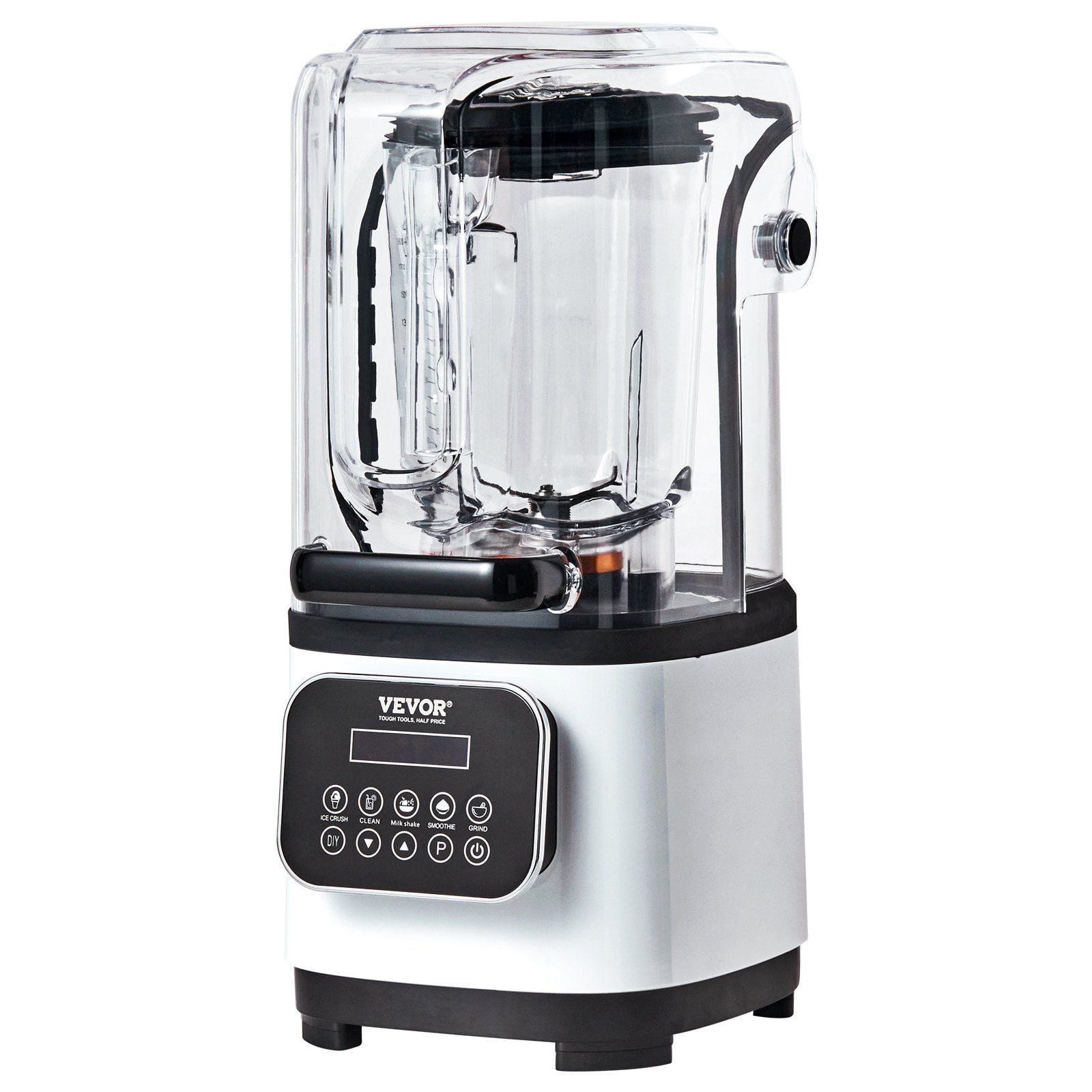 VEVOR Professional Blender with Shield, Commercial Countertop Blenders ...