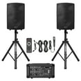 VEVOR Professional PA System, 800W Powered, Sound System Set with 6 ...