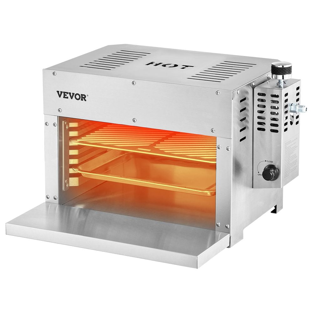 VEVOR Propane Steak Grill 1500°F Portable Infrared Broiler for Outdoor ...