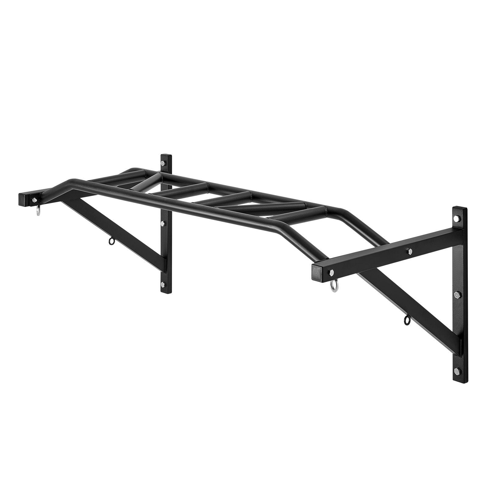 VEVOR Pull Up Bar, Multi-Grip Wall Mounted Pull Ups, 50 in Width ...