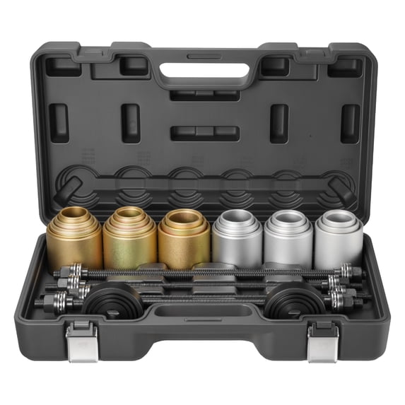 VEVOR Pull and Press Sleeve Kit, 26 PCS, Steel Bush Removal Insertion ...