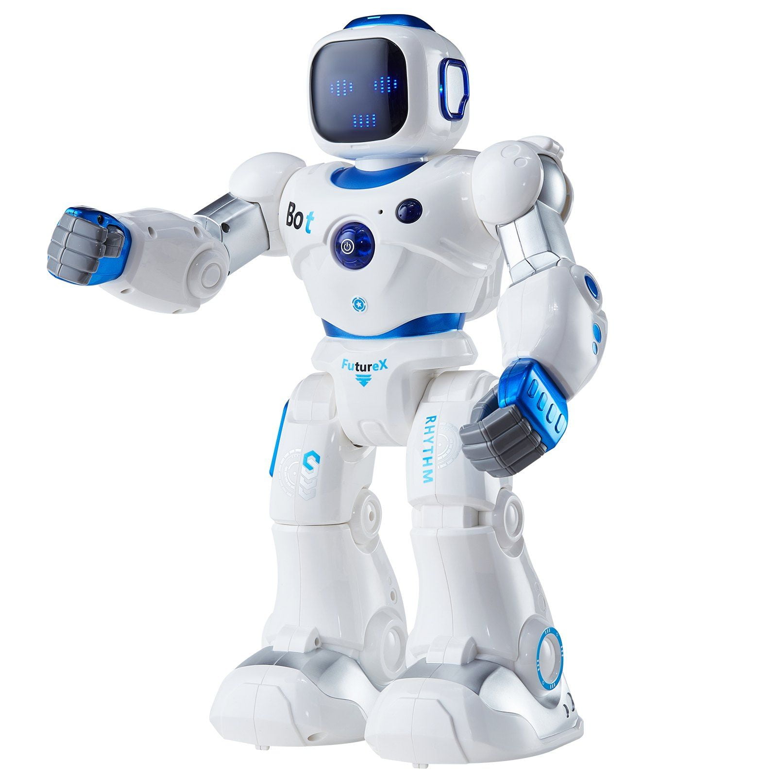 VEVOR RC Robot Toy Talking Dancing Touch Voice APP Remote Control ...