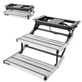 VEVOR RV Steps, 2-Step, 440 lbs Load Capacity, Electric Retractable RV ...