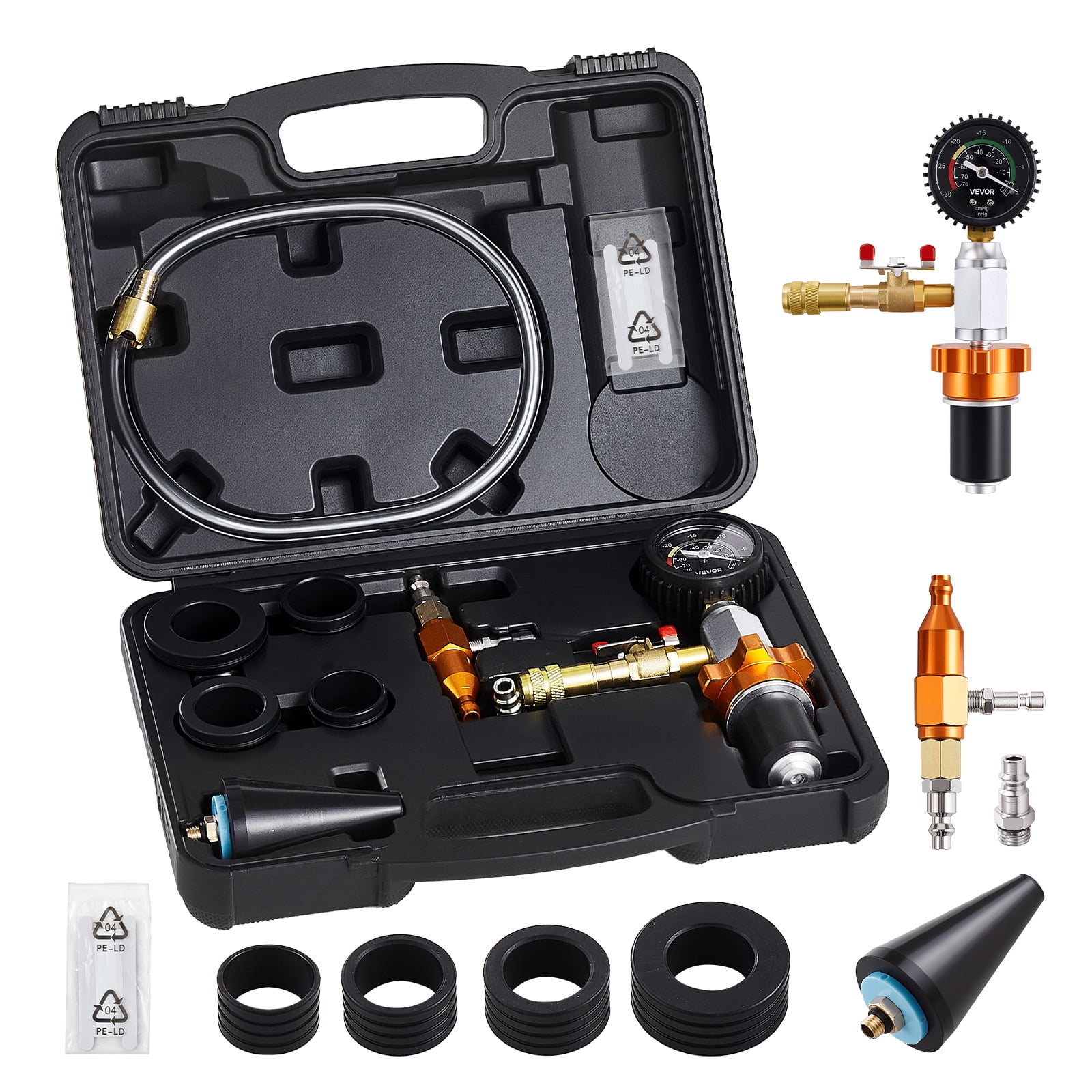 VEVOR Radiator Vacuum Refill Kit, Automotives Cooling System Vacuum ...