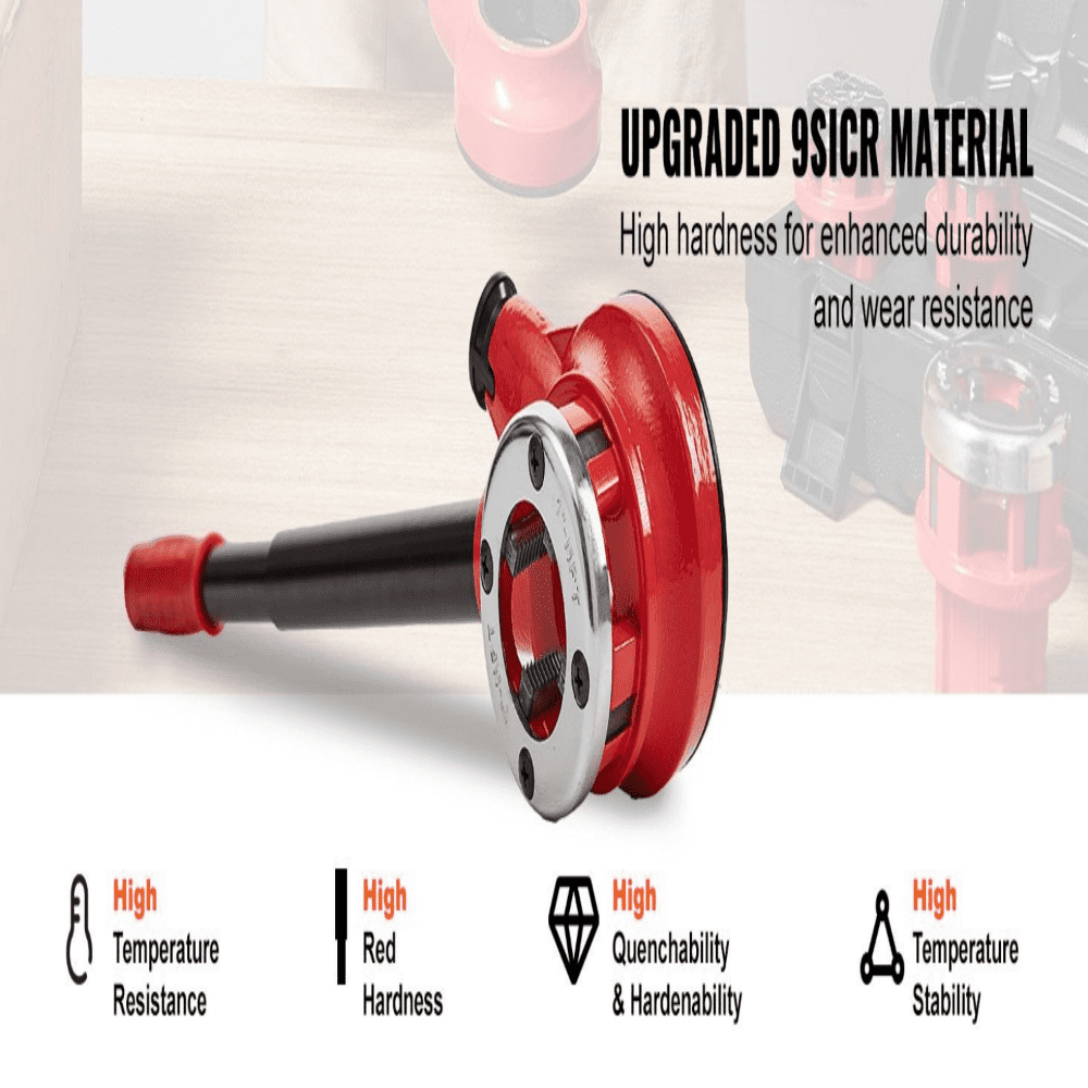 VEVOR Ratchet Pipe Threader Kit 1/4 - Walmart.com