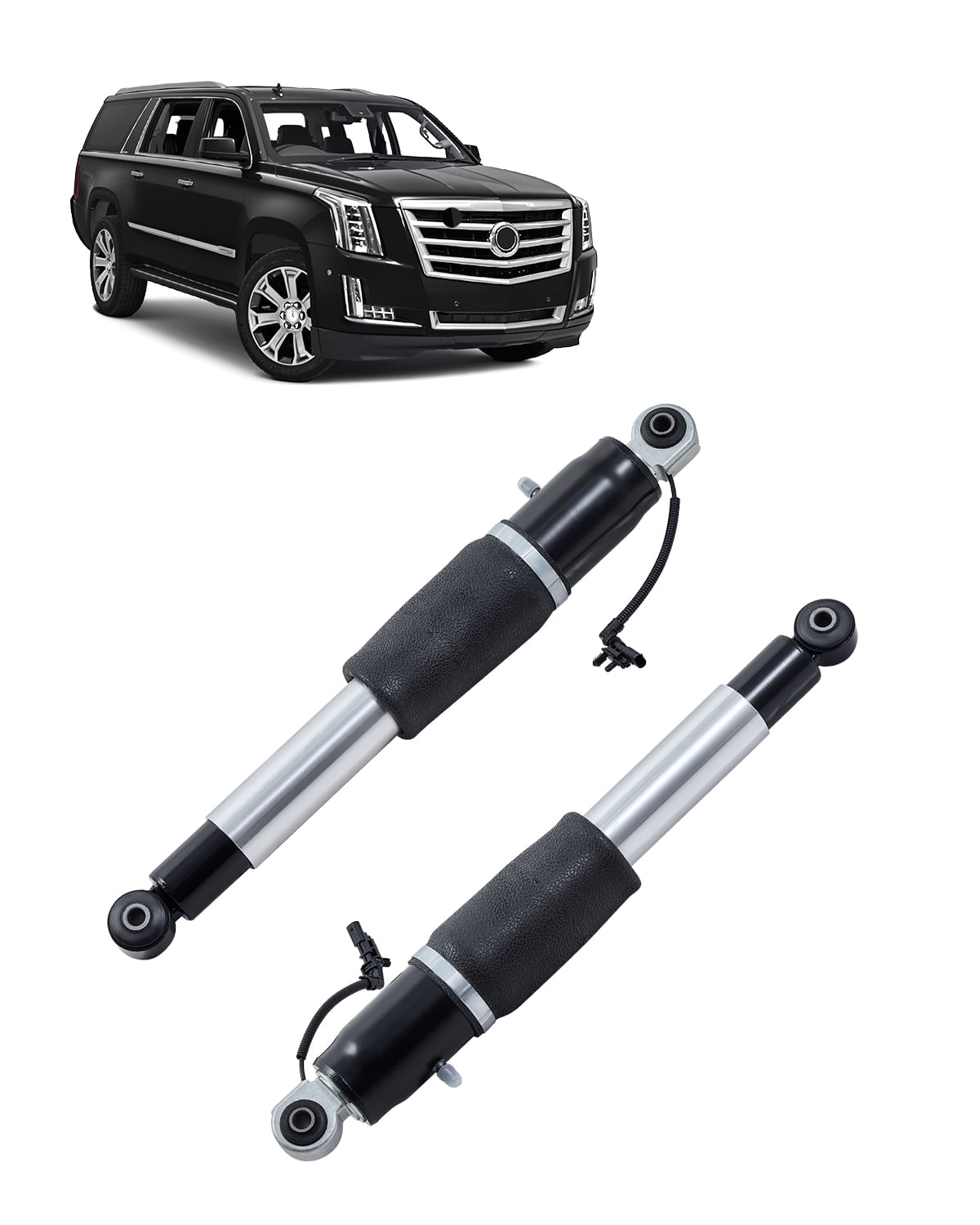 VEVOR Rear Air Shock Absorber Strut, 2 PCS, Compatible with Cadillac ...