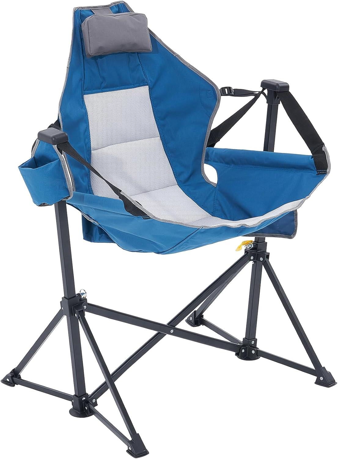 VEVOR Reclining Camping Chair, 300 lbs Load Camping Hammock Chair ...