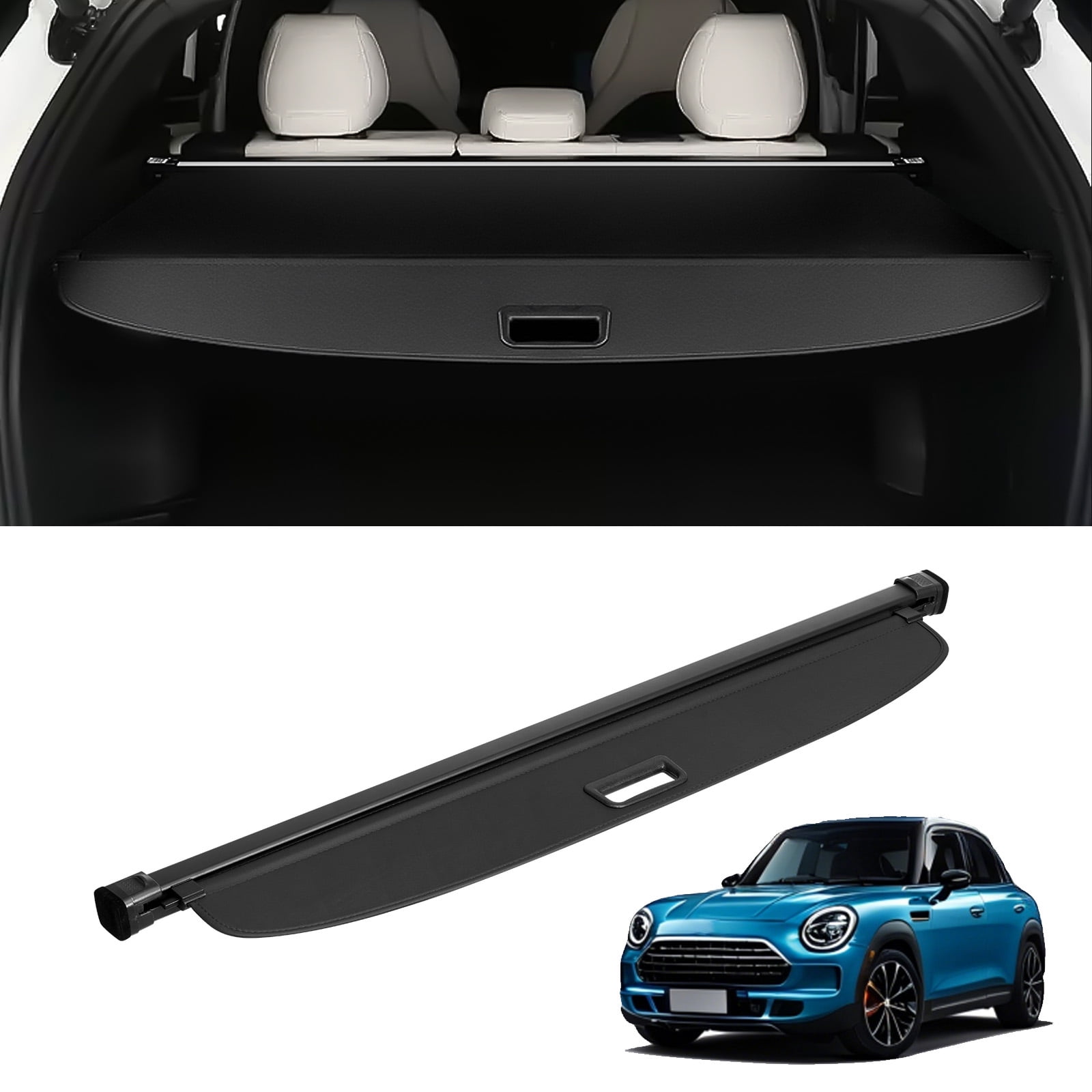 VEVOR Retractable Cargo Cover for Toyota, Upgraded Waterproof Trunk ...