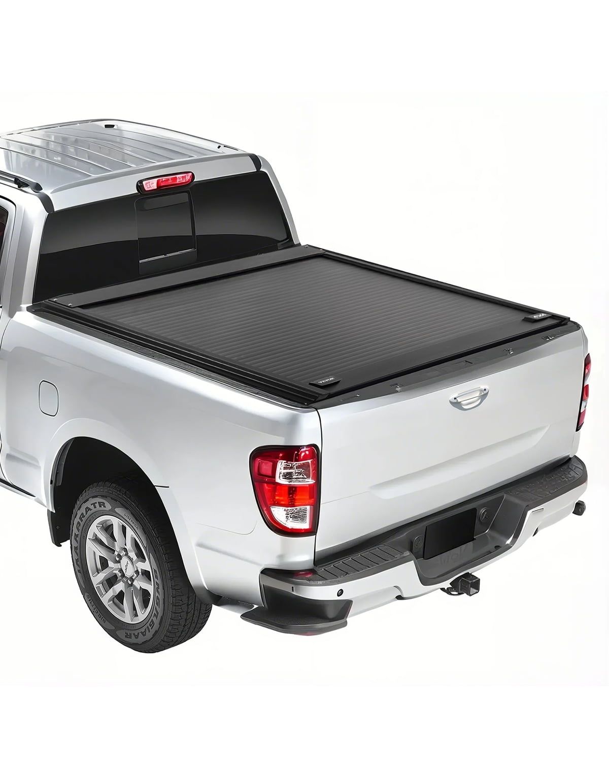 VEVOR Retractable Tonneau Cover, 5.5 ft Hard Tonneau Cover with Built ...