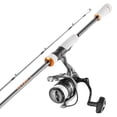VEVOR Rod and Fishing Reel Combo, IM7 Carbon Fiber Spinning Rod and ...