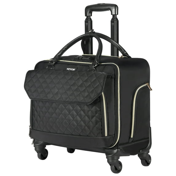 VEVOR Rolling Laptop Bag, Fits Up to 17.3 Inch Laptop, Wheeled ...