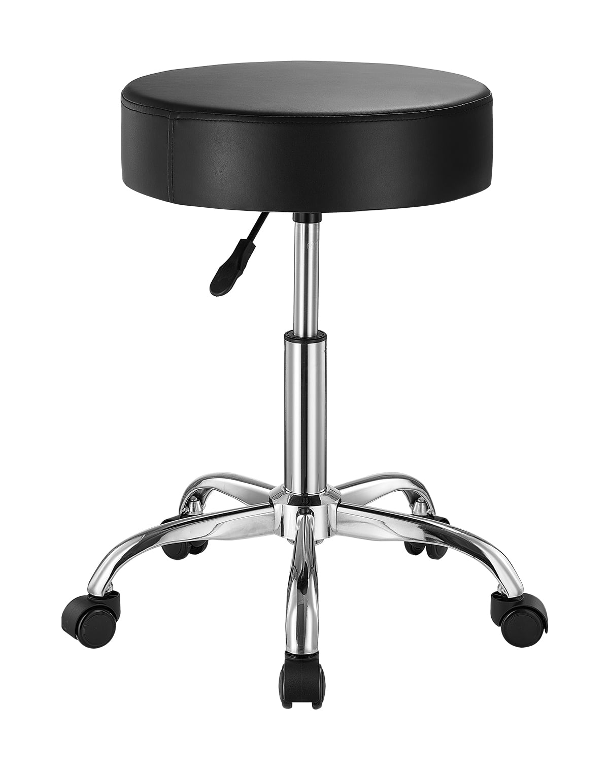 VEVOR Rolling Stool with Wheels, 450 LBS Weight Capacity Round Rolling ...