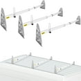 VEVOR Roof Ladder Rack Van Ladder Rack with Ladder Stoppers 52"-64" 3 ...