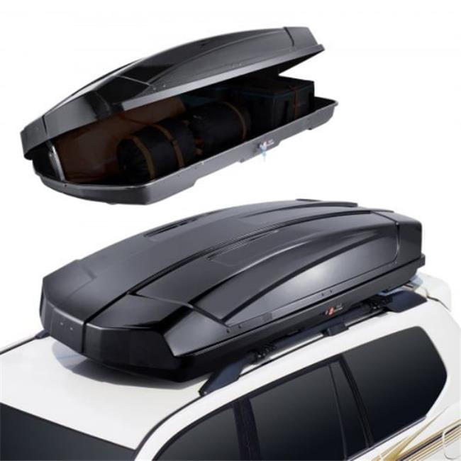 VEVOR Rooftop Cargo Carrier 18 Cubic Feet Luggage Storage Box ABS for ...