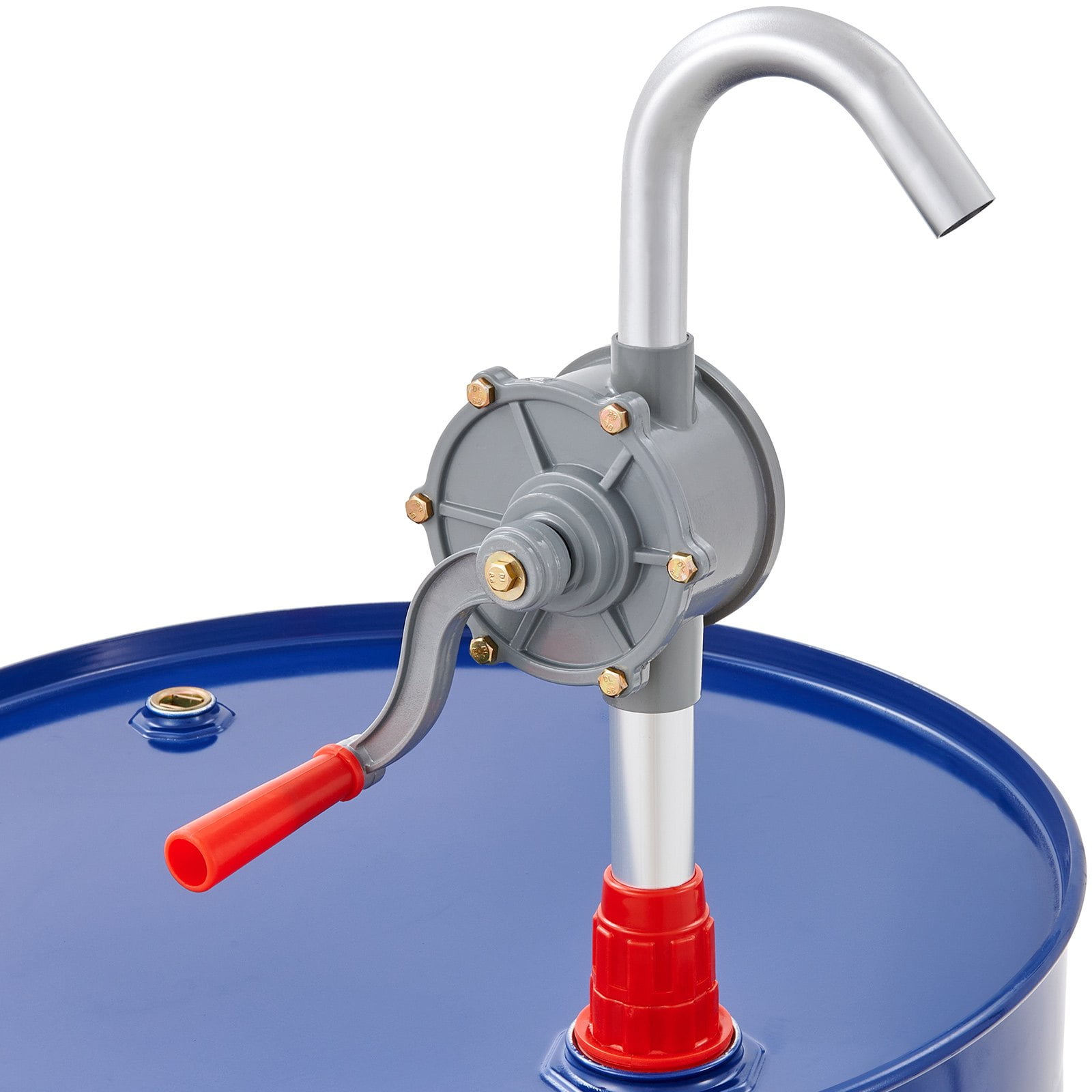 VEVOR Rotary Drum Pump, 6 GPM, Hand Crank - Fits 5 to 55 Gallon Drums ...
