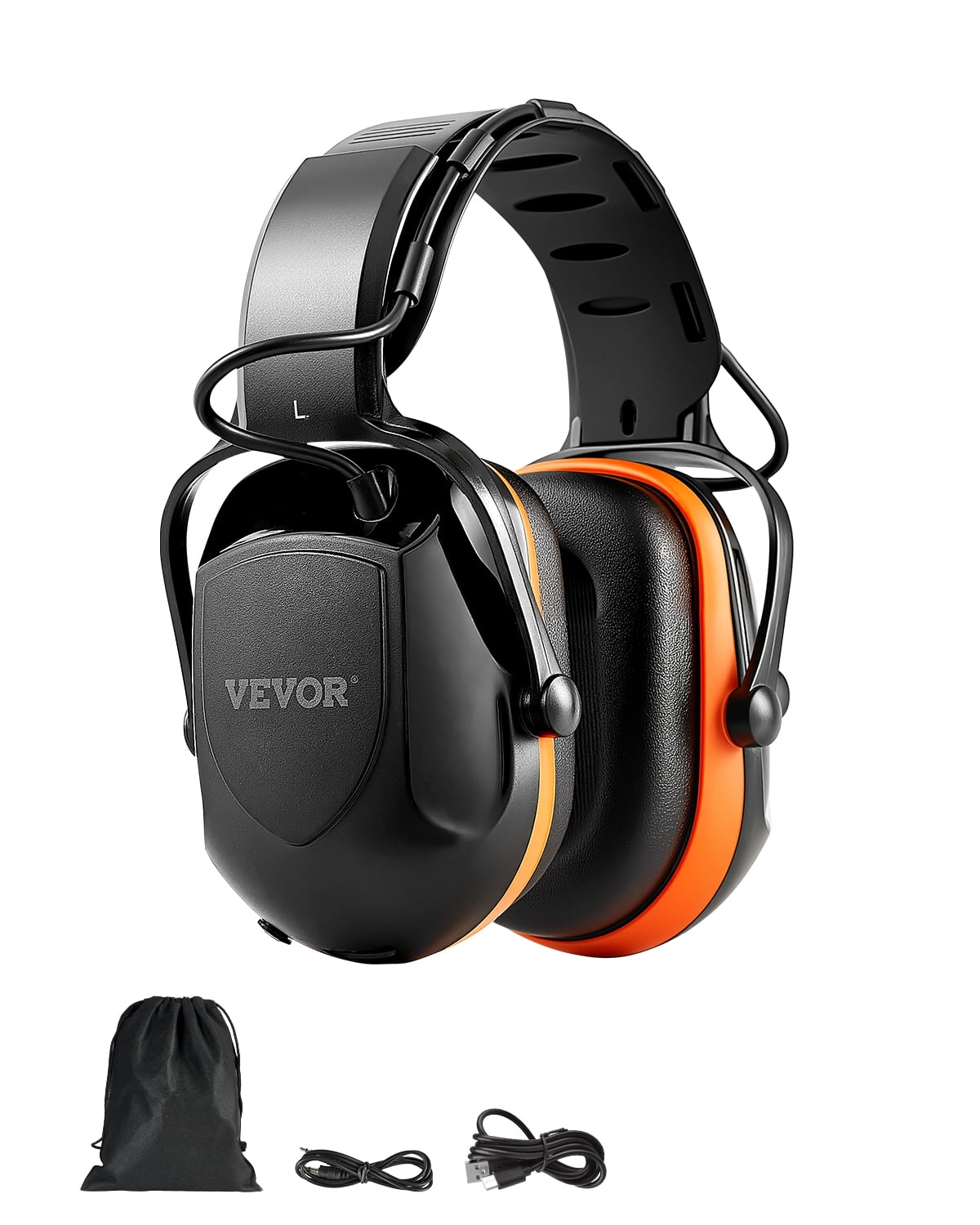 VEVOR Safety Earmuffs, Electronic Ear Muffs with 5.1 Bluetooth ...