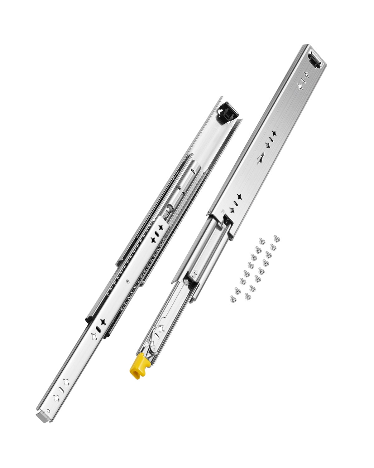 VEVOR Set of 2 Drawer Rails, Full Extension, Available in Various Sizes ...