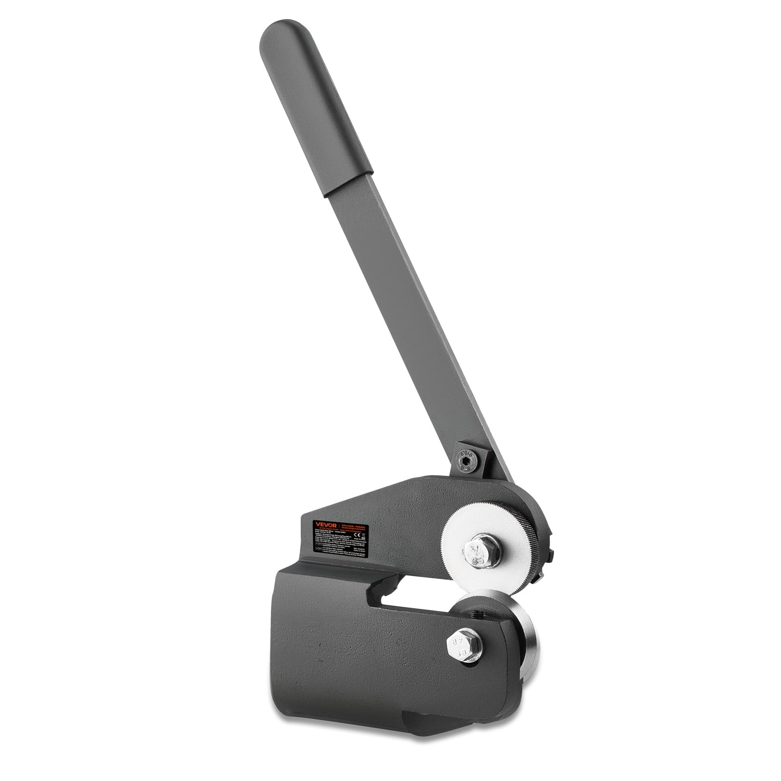 VEVOR Sheet Metal Shear, Throatless Rotary Hand Shear, 16 Gauge Mild ...