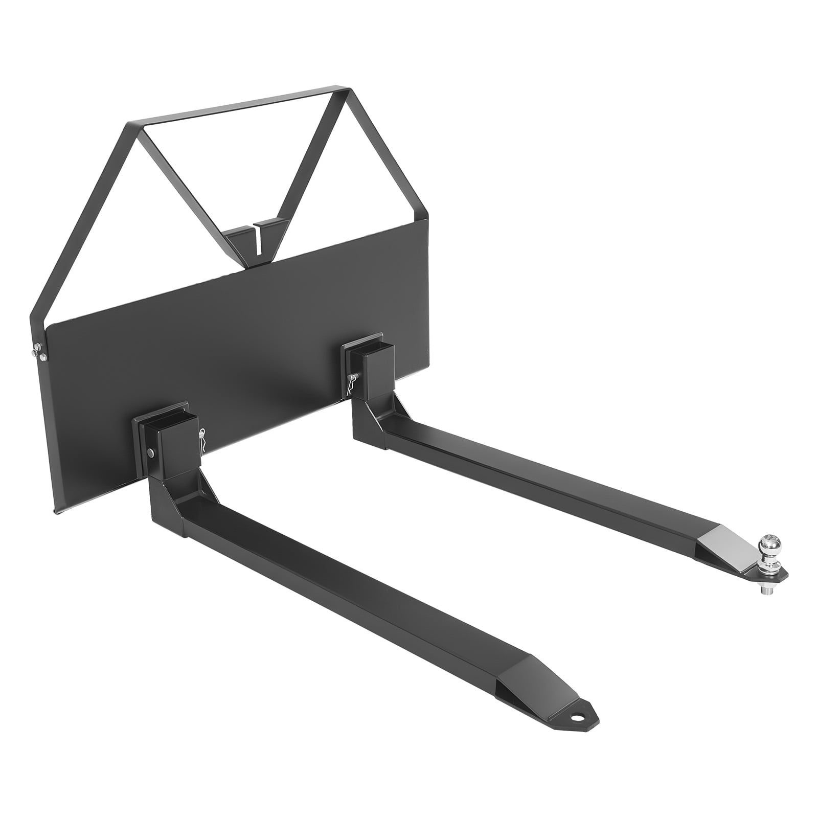 VEVOR Skid Steer Pallet Forks, 2600 lbs Rated Capacity, Pallet Fork ...