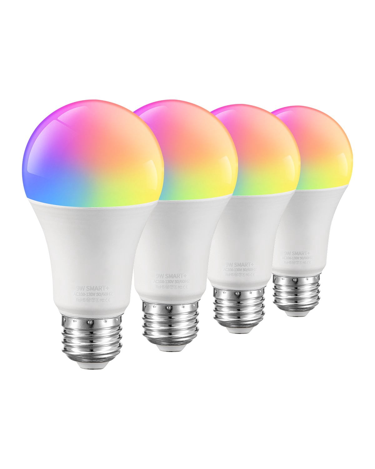VEVOR Smart Light Bulbs, A19 E26 Smart Bulb That Work with Alexa ...