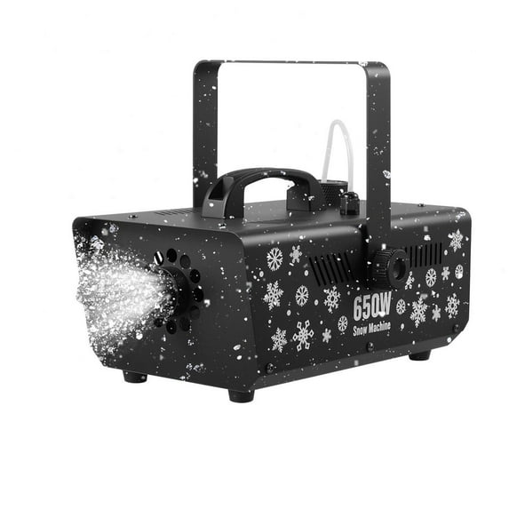 VEVOR Snow Machine, 650W Handheld/Hanging Fake Snow Maker, Snowmaking ...