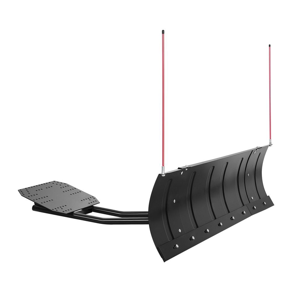 VEVOR Snow Plow Blade, 43 in/60 in Width Adjustable Snow Plow Kit, Easy ...