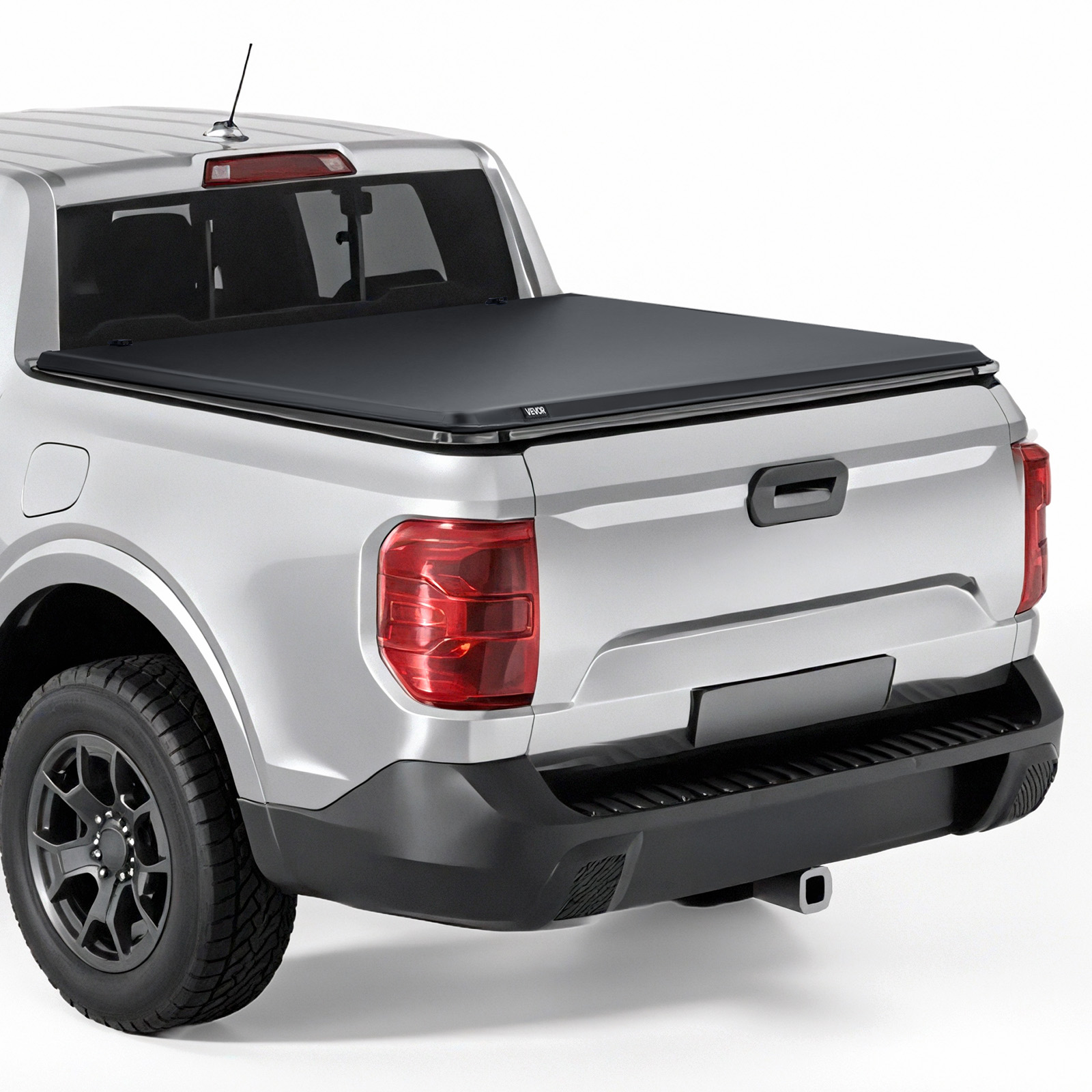 VEVOR Soft Roll-Up Truck Bed Tonneau Cover, Compatible with 2022-2025 ...