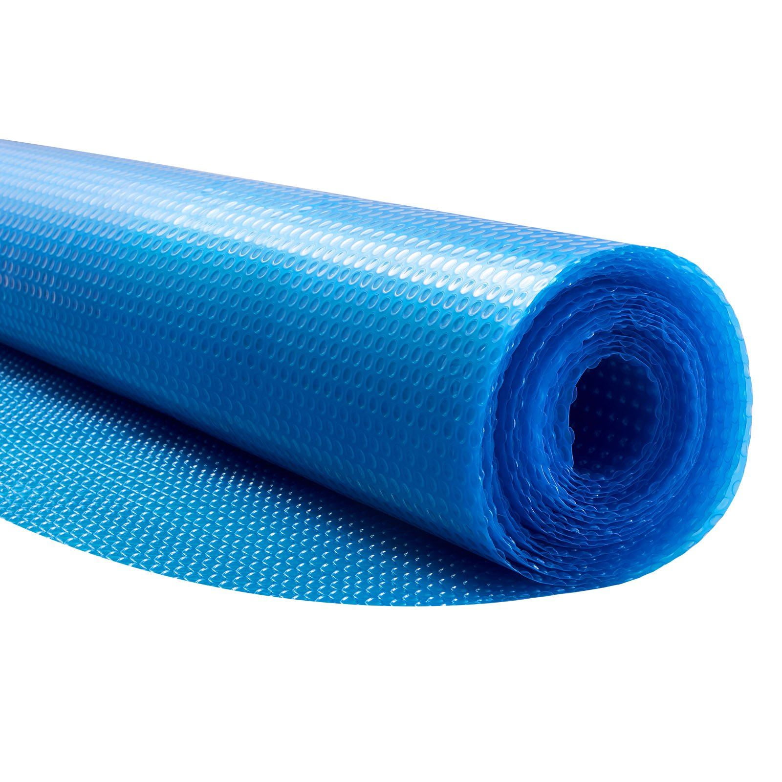 VEVOR Solar Pool Cover, 27 ft Round Pool Bubble Cover, 16 Mil Pools ...
