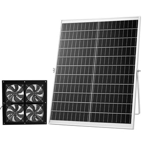 Solar Greenhouse Fans for Patio & Garden
