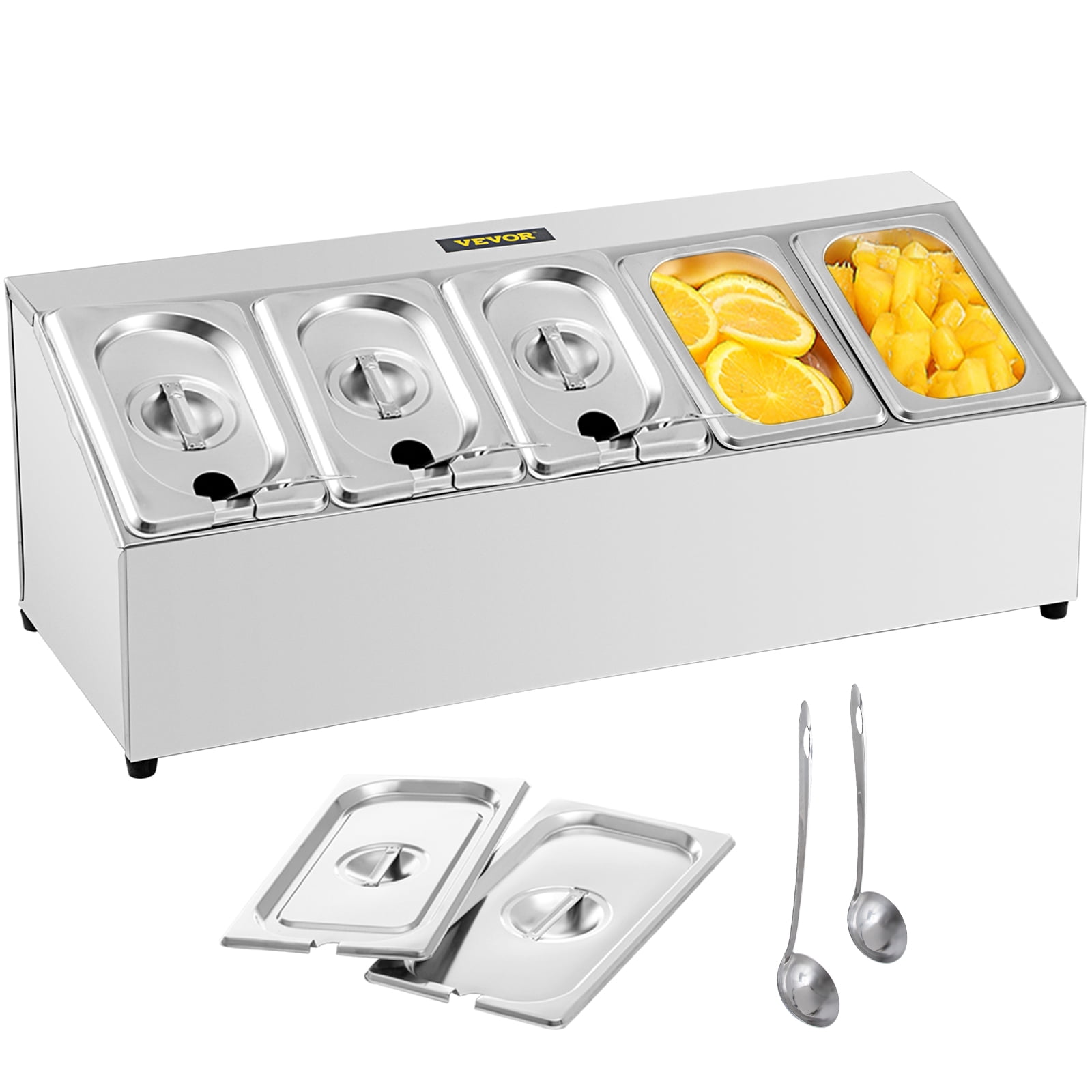 VEVOR Inclined Spice Rack Shelf - Walmart.com