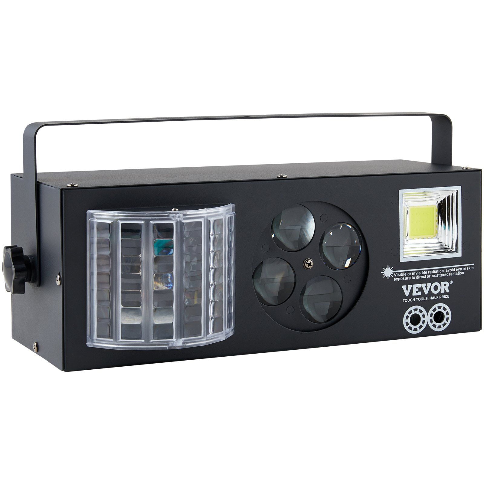 VEVOR Stage Lights, 4 in 1 RGB Party Lights, LED Pattern Strobe Light ...