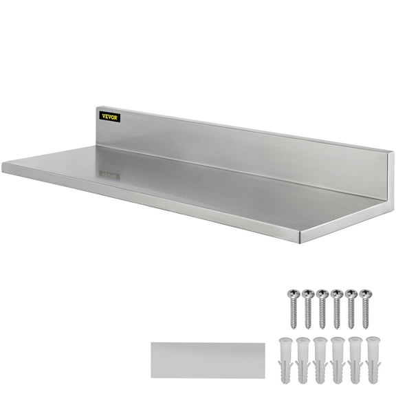 Stainless Steel Kitchen Wall Shelves