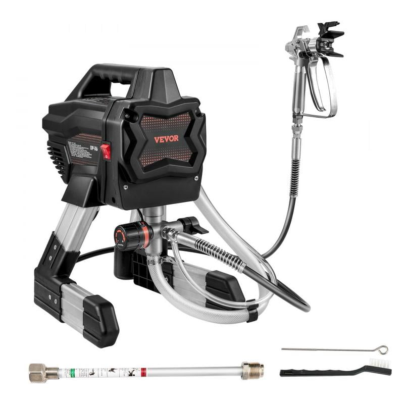 VEVOR Stand Airless Paint Sprayer, 7/8HP 650W High Efficiency Airless ...