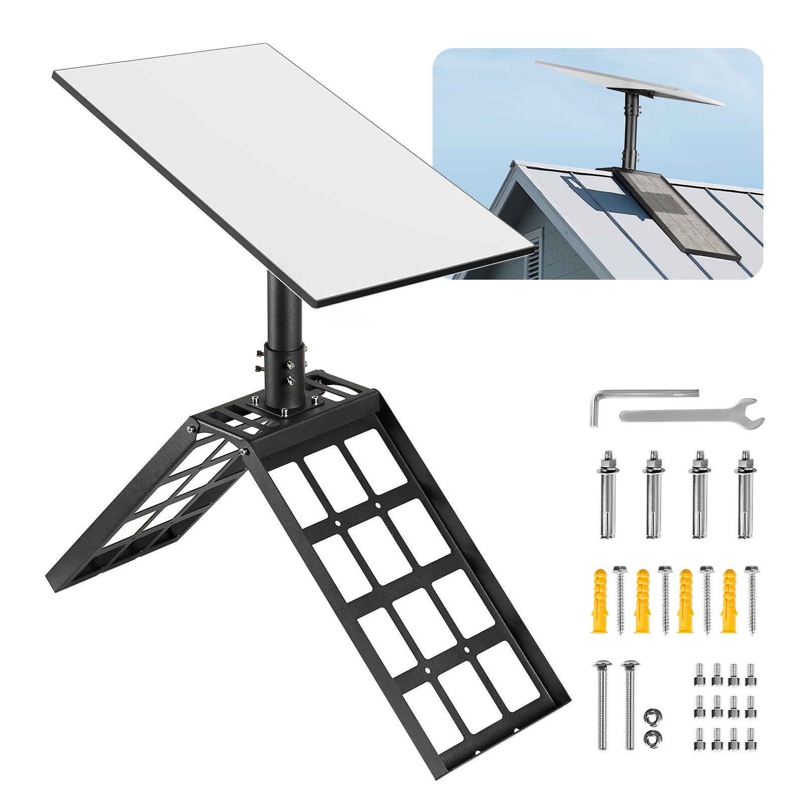 VEVOR Starlink Gen 3 Roof Mount, 45-135° Adjustable Angle Mounting Roof Ridge Pole Adapter ...