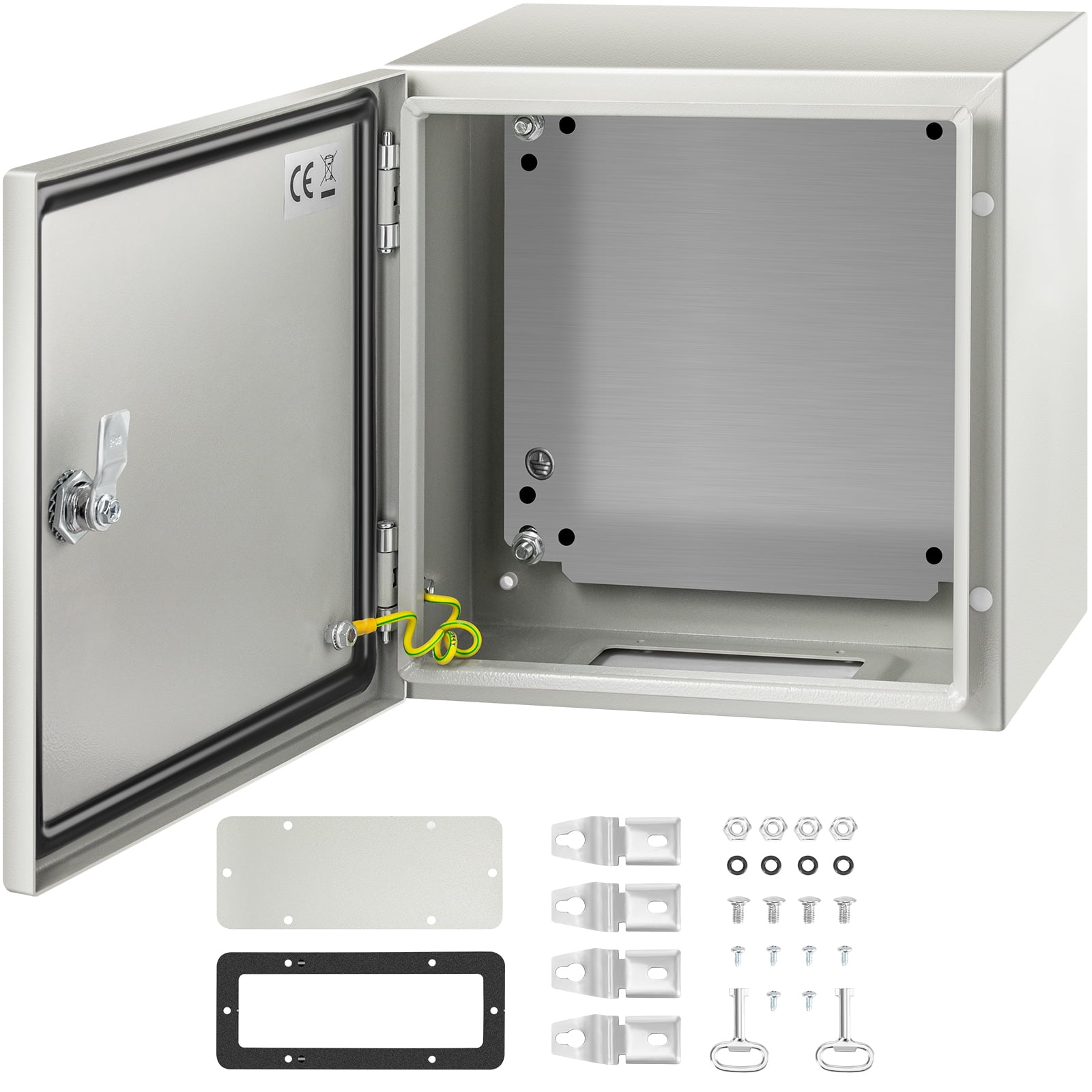 VEVOR Steel Electrical Box 12"x 12"x 8" Electrical Enclosure Box ...