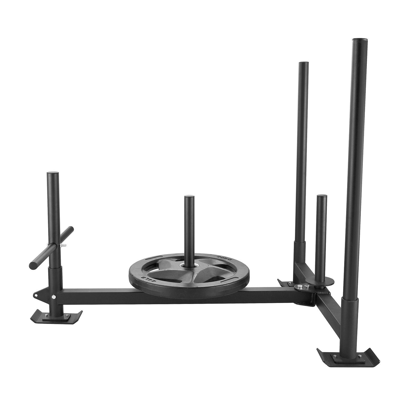 VEVOR Steel Pull Push Power Sled, Fitness Strength and Speed Training ...