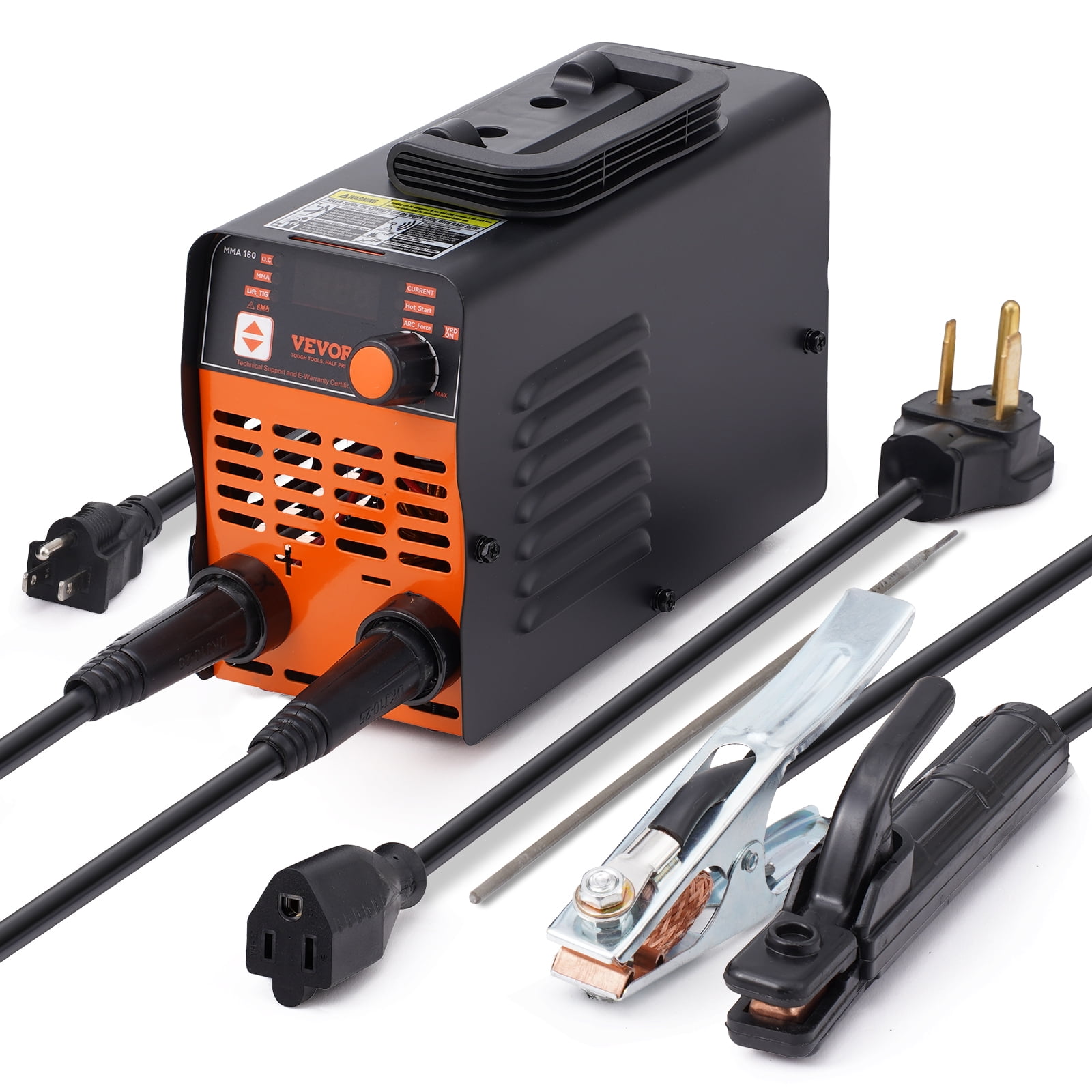 VEVOR Stick Welder, 160A ARC/Lift TIG 2-IN-1 Welding Machine with IGBT ...