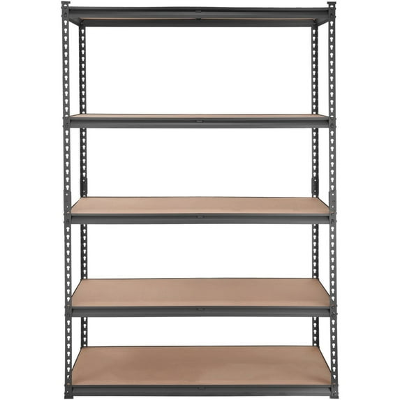 VEVOR Storage Shelving Unit 5-Tier Adjustable 2000 lbs Capacity Heavy ...