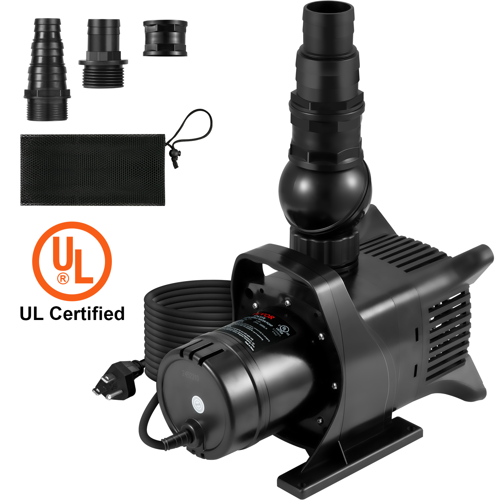 Monsoon MS-12500 - 12,500 GPH Submersible Pond Pump - Walmart.com